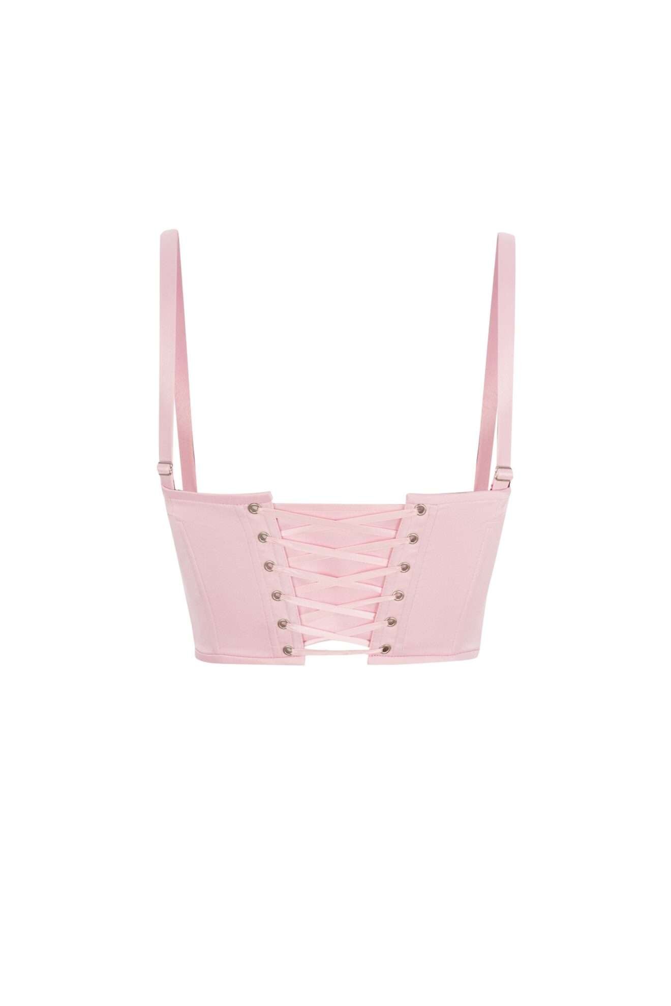 Satin Bustier - Women Corset